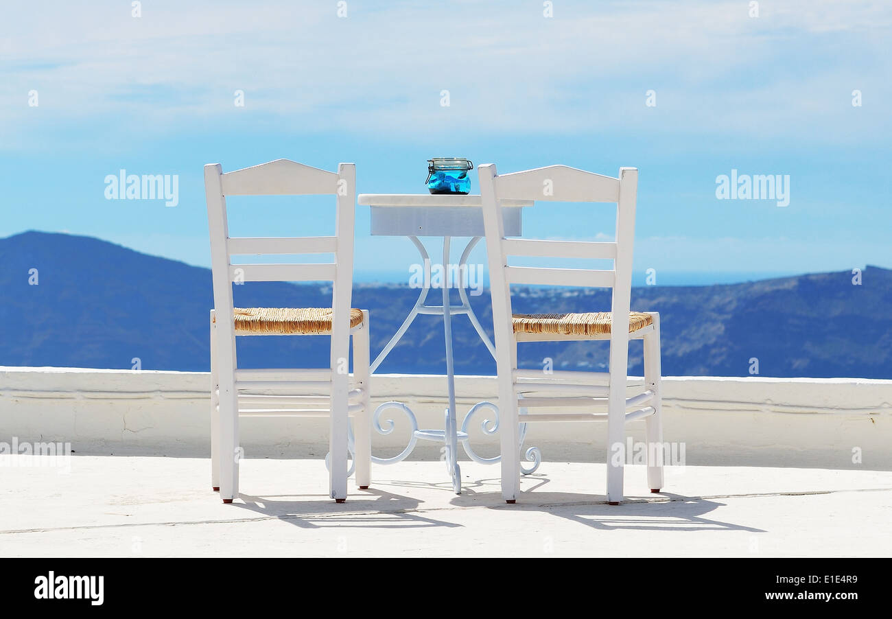 Top view table chairs hi-res stock photography and images - Alamy