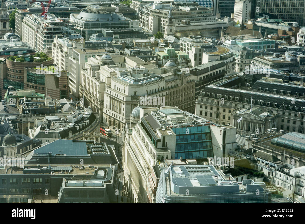London cbd aerial hi-res stock photography and images - Alamy