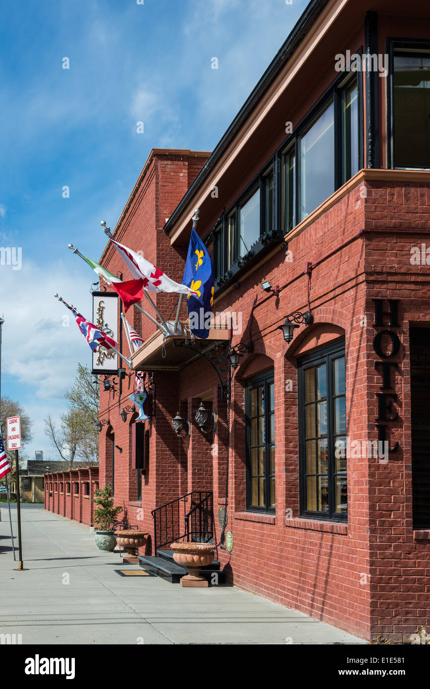 Brick small town hi-res stock photography and images - Alamy
