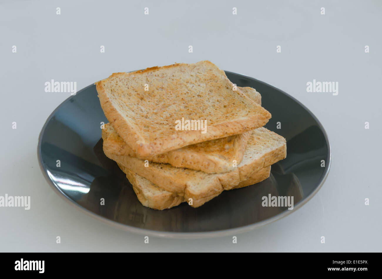 Toasted slice of brown bread hi-res stock photography and images - Alamy