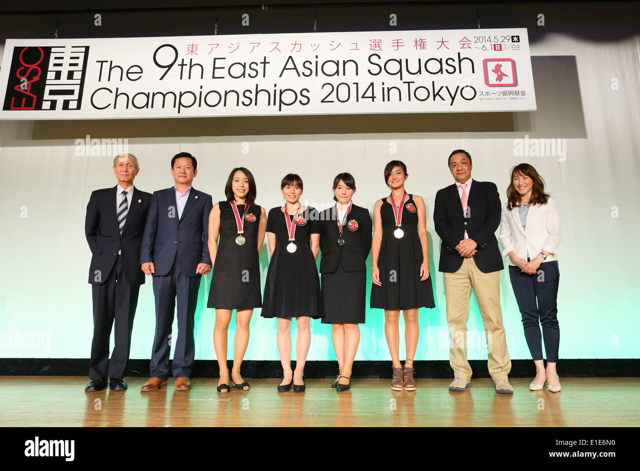 Happoen, Tokyo, Japan. 1st June, 2014. Japan Wwomen's team group (JPN ...