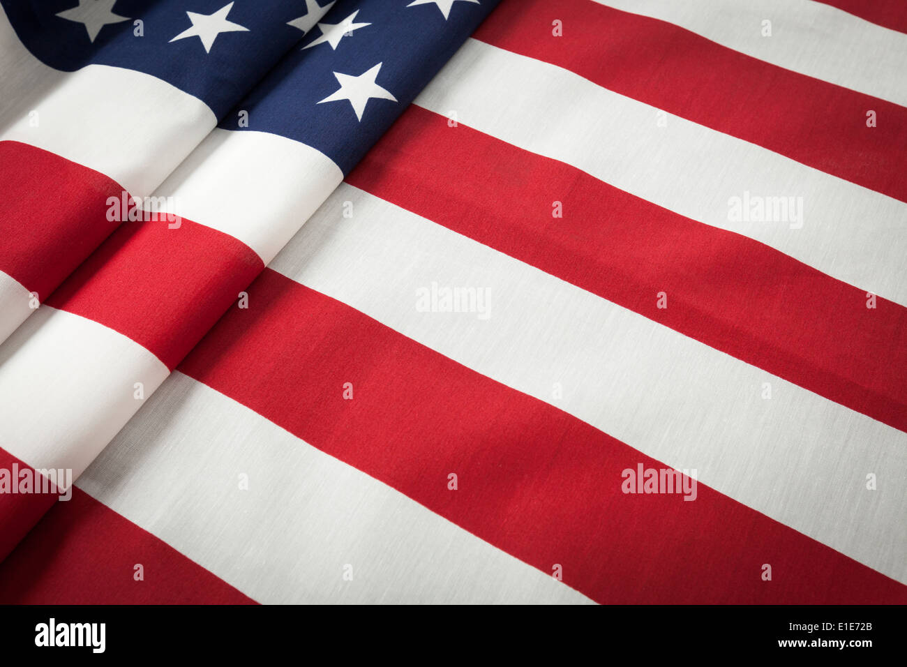 Folded american flag hi-res stock photography and images - Alamy