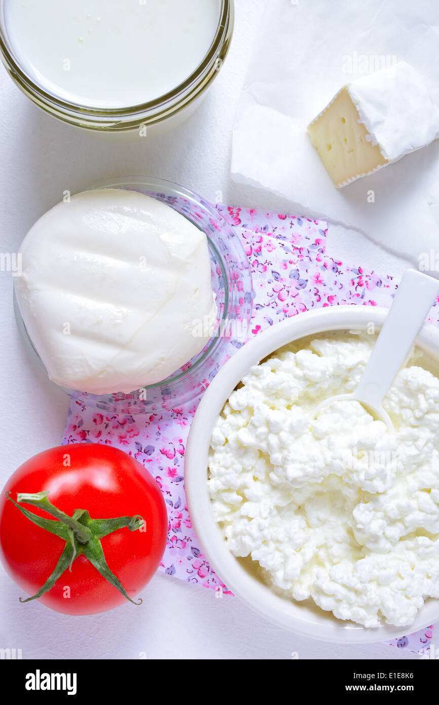 Dairy products hi-res stock photography and images - Alamy