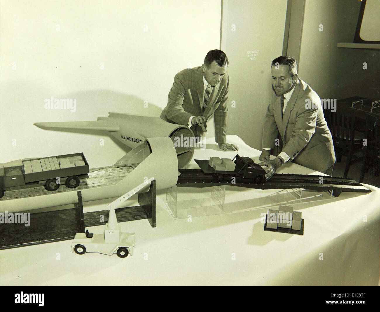 The Convair 600 model was a proposed military aircraft with a unique ...