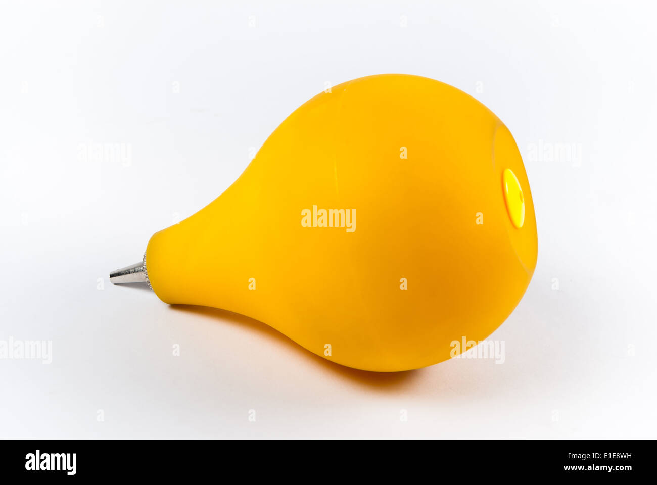 Yellow Rubber Dust Blower Stock Photo - Alamy