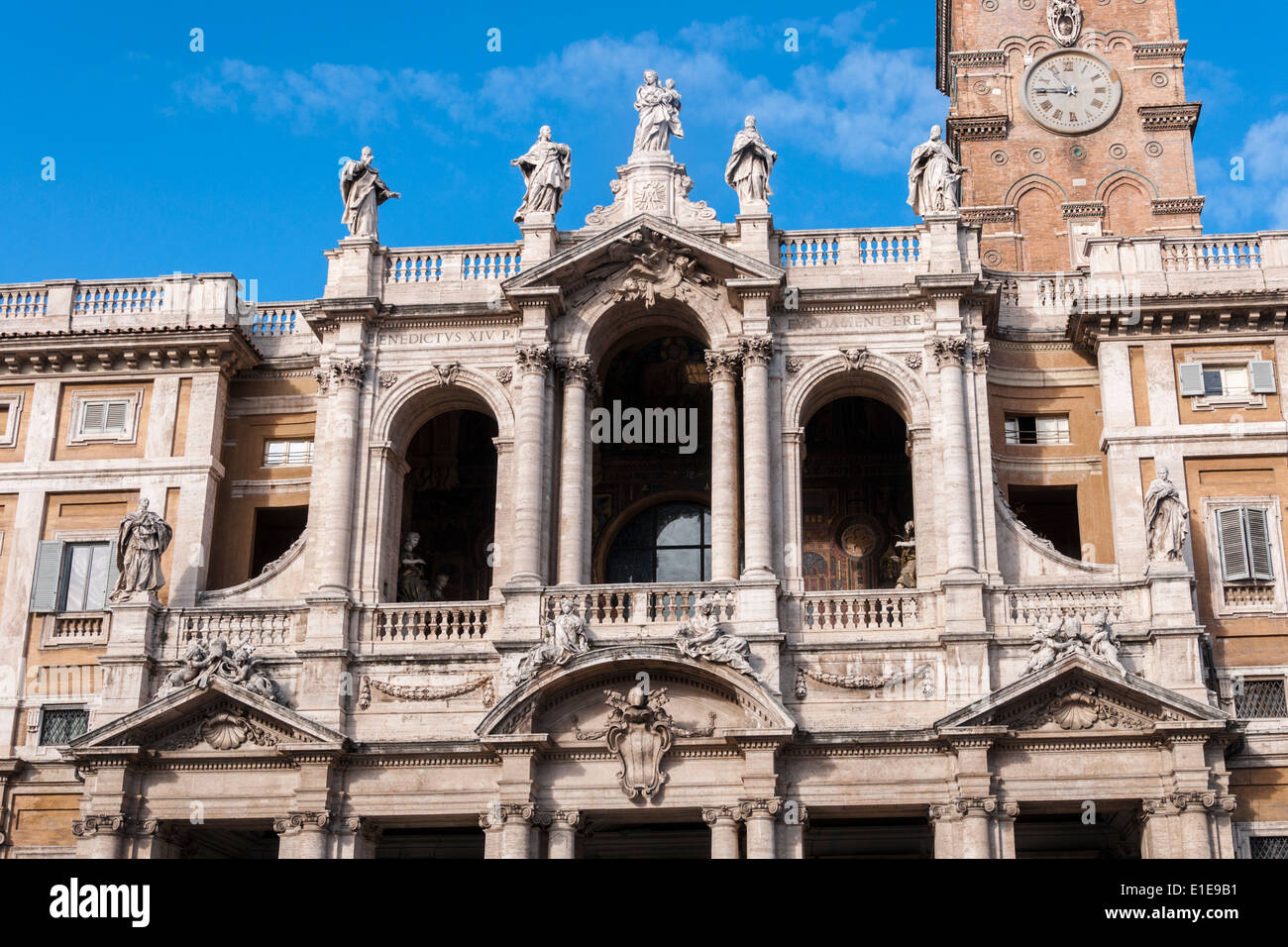 Basilica di Santa Maria Maggiore, Rome, Italy. It is the largest ...