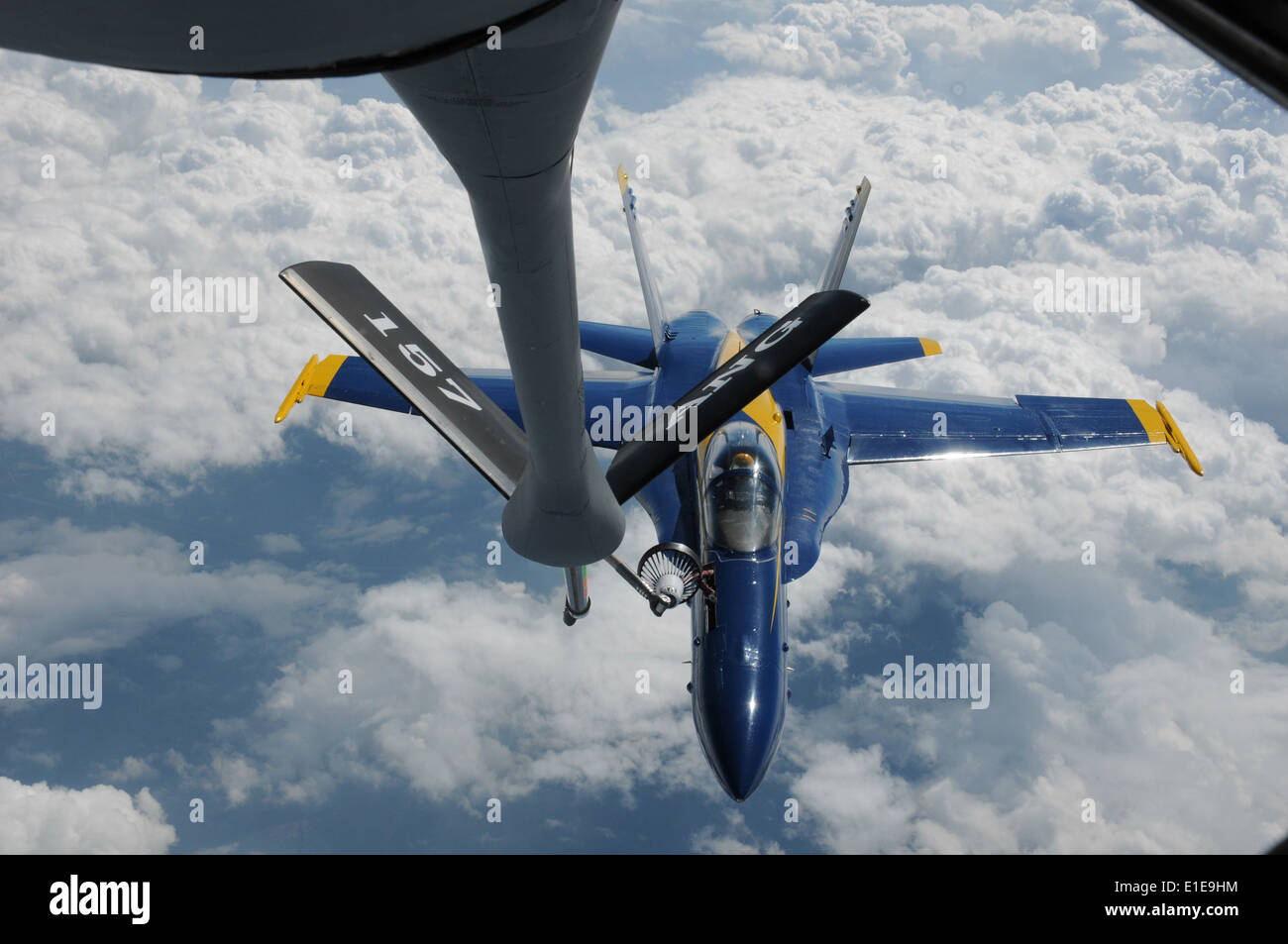 An F/A-18 Hornet belonging to the United States Navy’s Flight ...