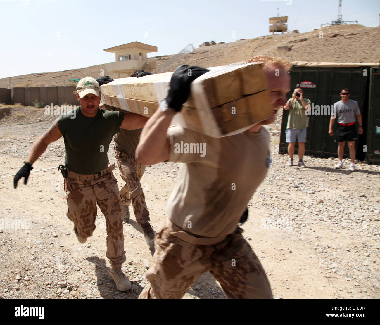 Czech soldiers with a provincial reconstruction team participate in a ...