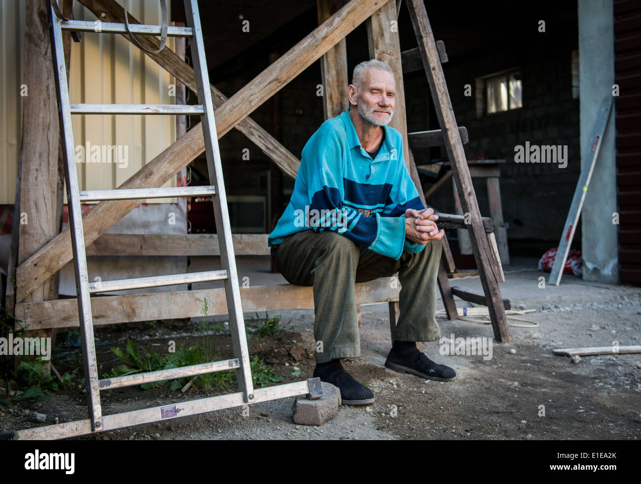 resident of Yenakiieve (hometown of former Ukrainian president Viktor ...