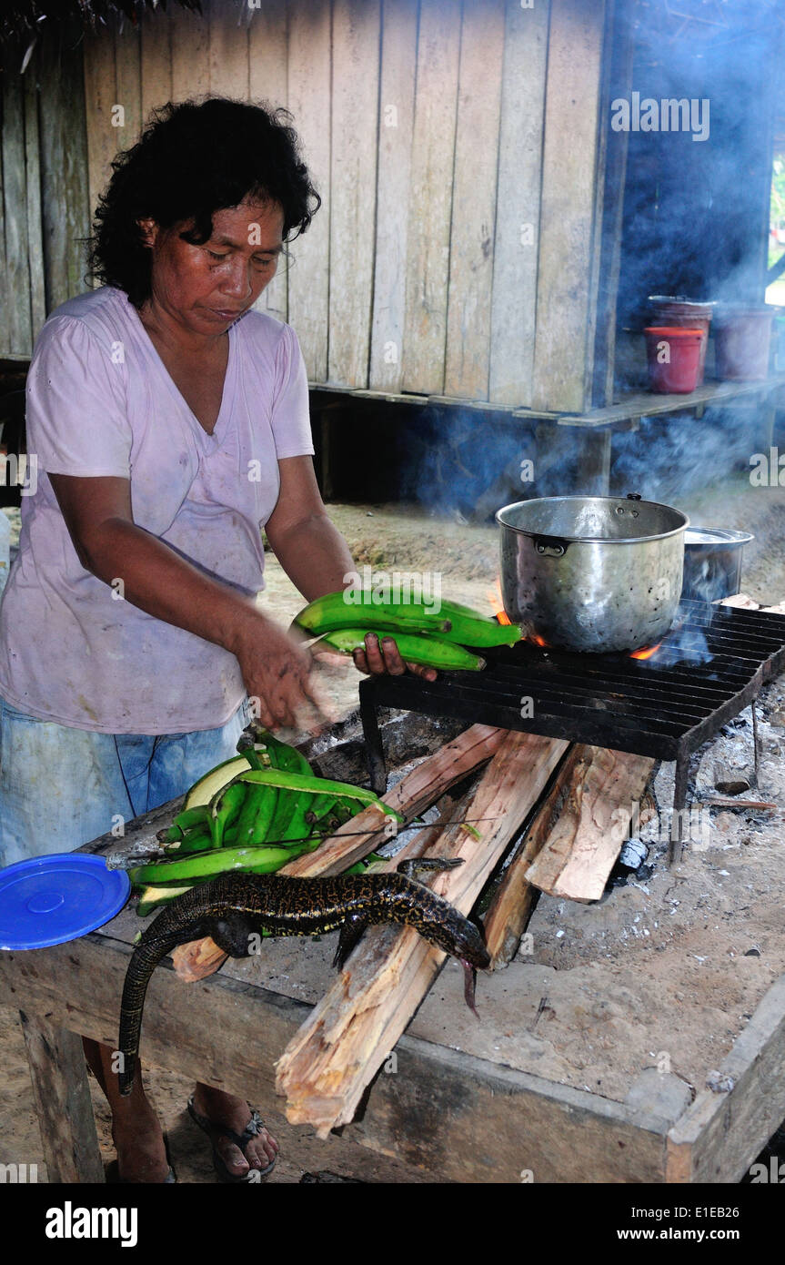 Lizard cooking - Traditional kitchen in Industria - PANGUANA ...