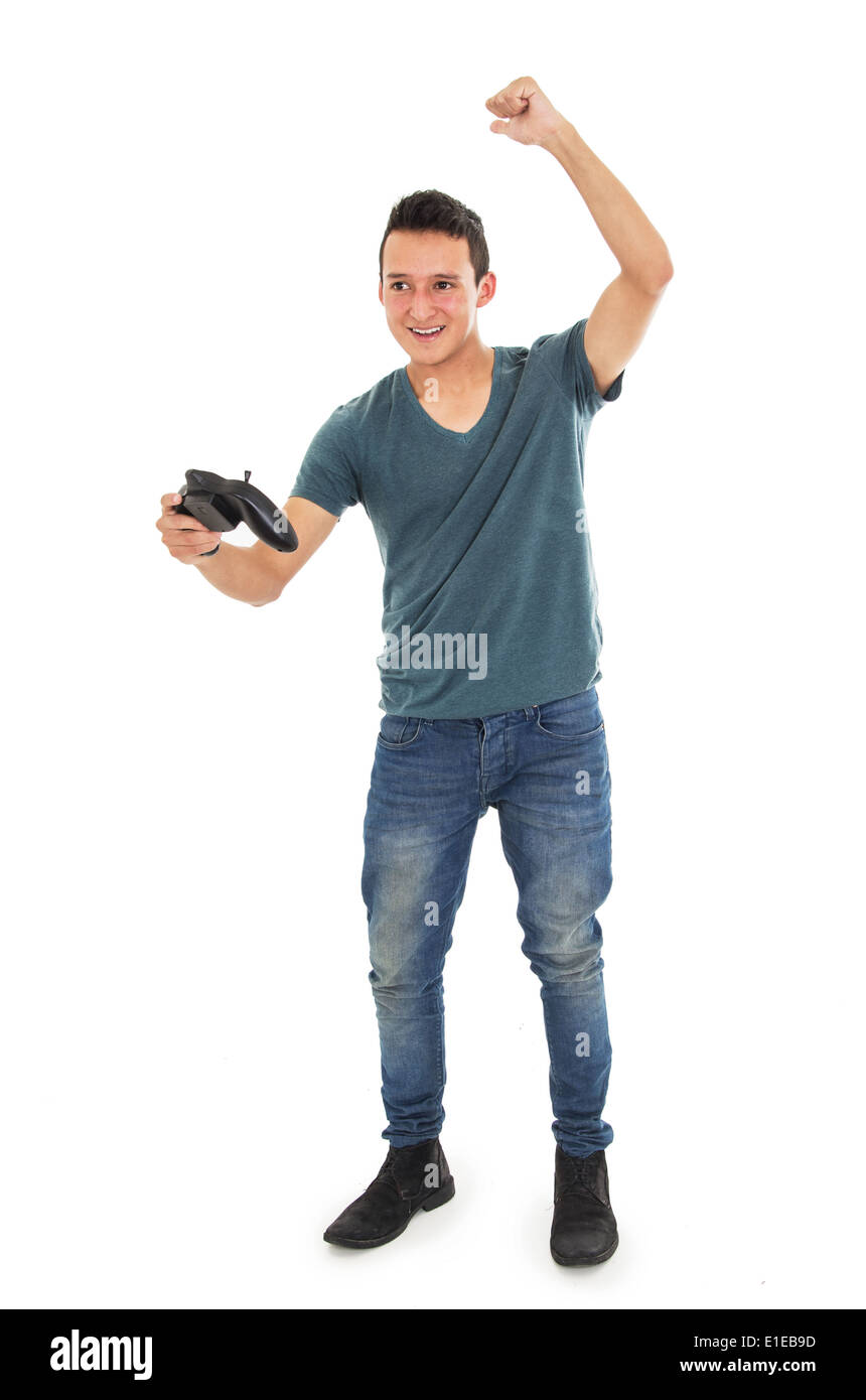 Airplane pilot man concentration Cut Out Stock Images & Pictures - Alamy