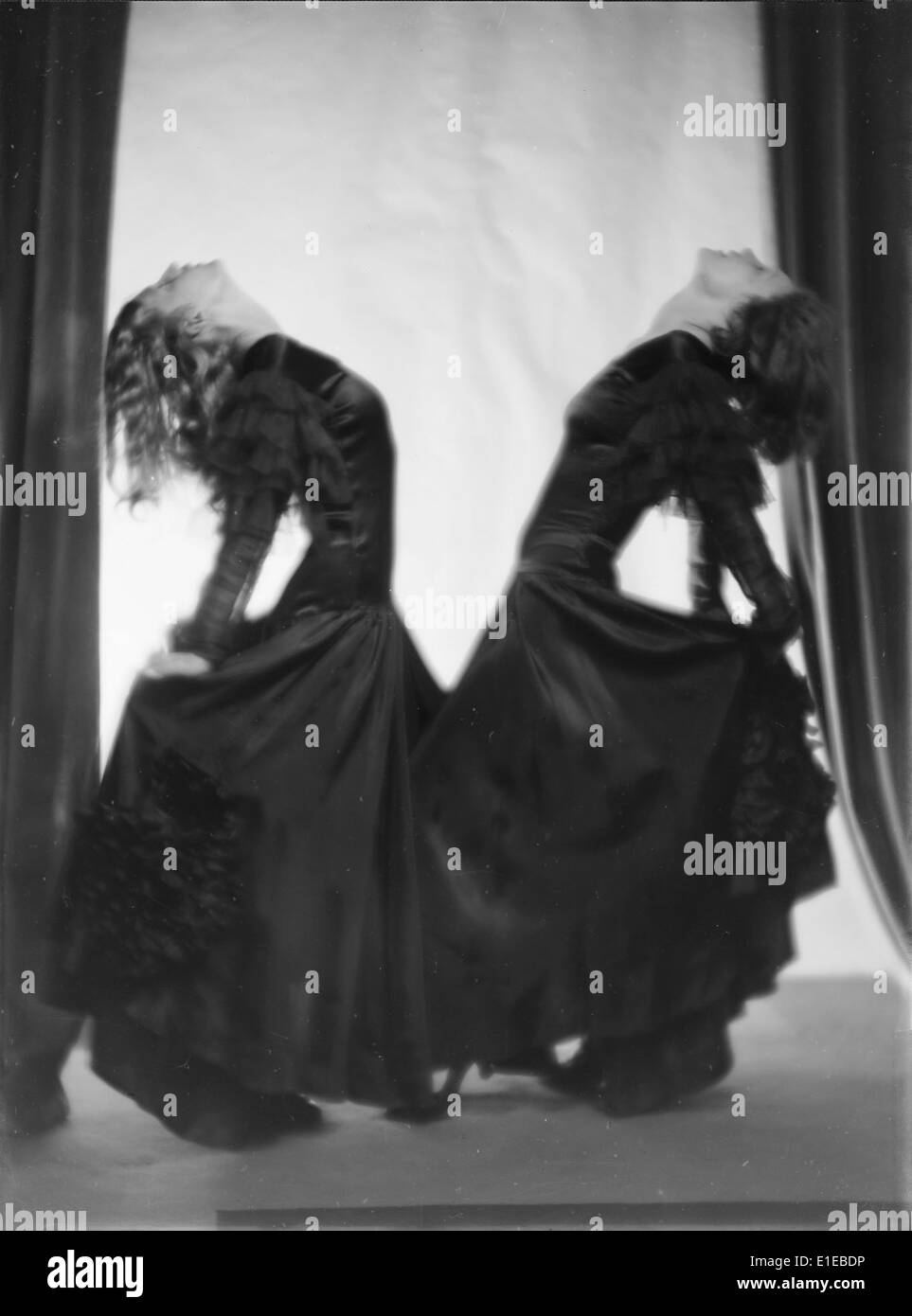 German ballerinas performing in Lisboa, Portugal, captured in 1933. The ...