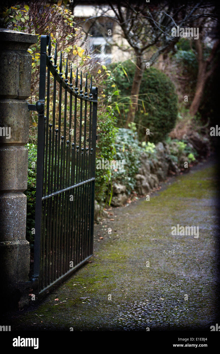 Gate opening opened hi-res stock photography and images - Alamy