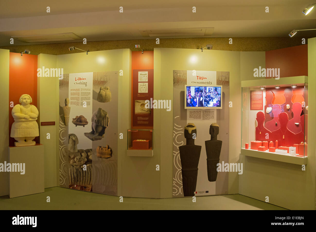 Neolithic temples, Ggantija, Gozo, Malta, Europe Stock Photo - Alamy
