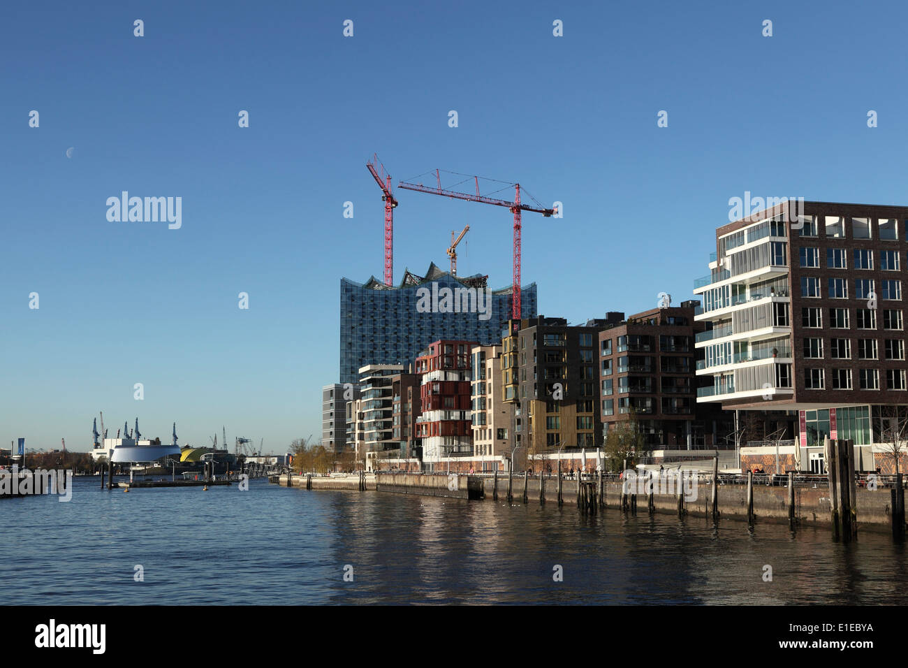 The waterfront at the HafenCity in Hamburg, Germany Stock Photo - Alamy