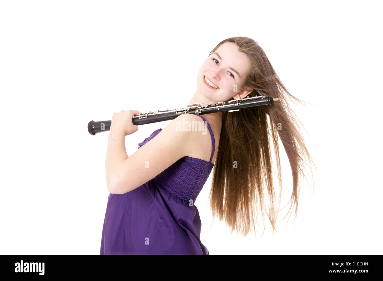 Oboe instrument hi-res stock photography and images - Alamy