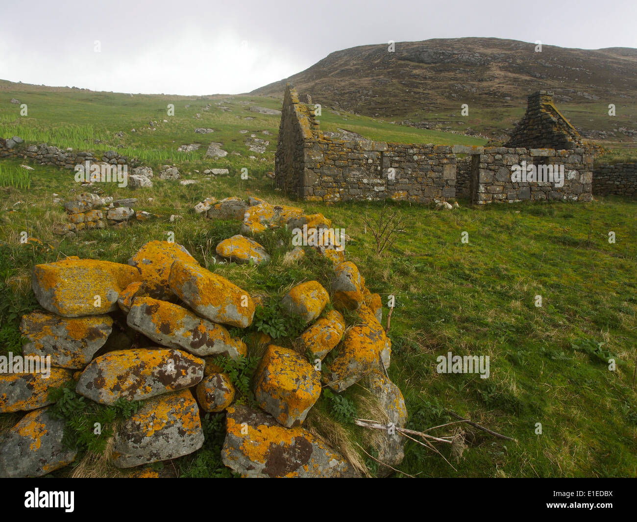 Mingulay village hi-res stock photography and images - Alamy