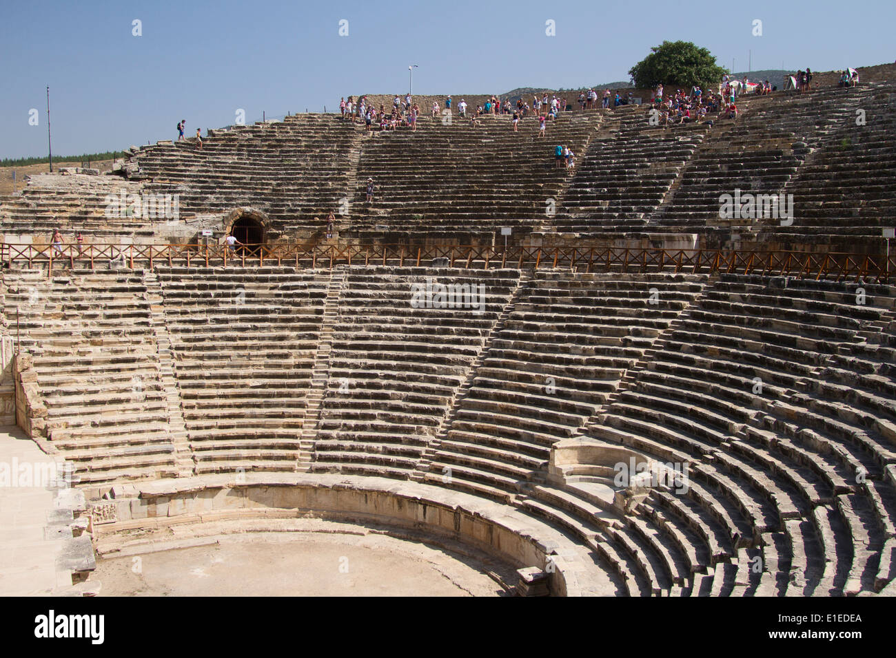 Turkey Denizli Pamukkale Unesco Hierapolis Museum People Roman Archeological Ruins Roman ruins ...