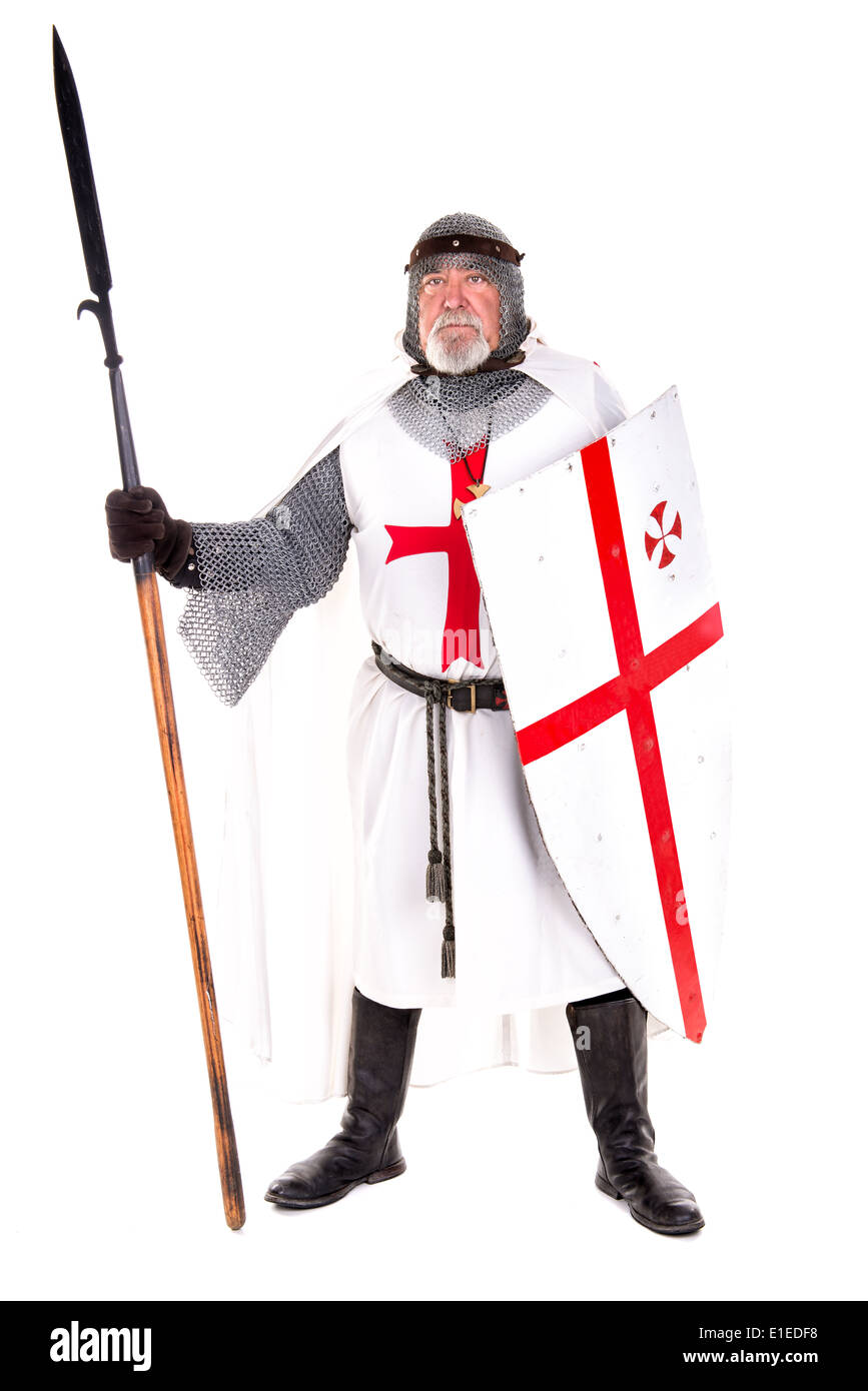 Knight Templar Shield High Resolution Stock Photography and Images - Alamy
