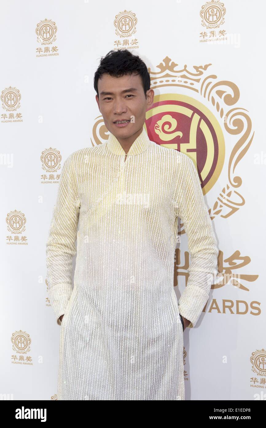 Los Angeles, California, USA. 1st June, 2014. Laurence Xu arrives at ...