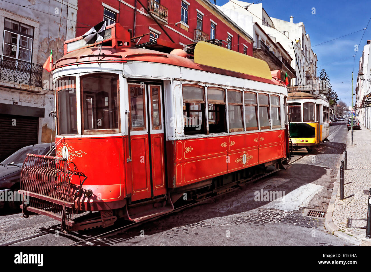 Old trams hi-res stock photography and images - Alamy