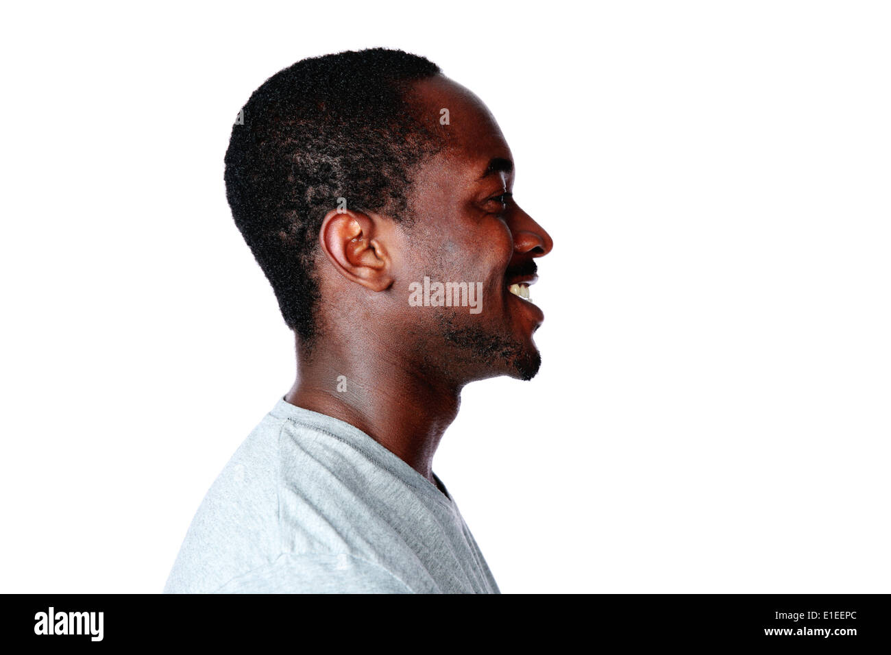 Black man profile hi-res stock photography and images - Alamy