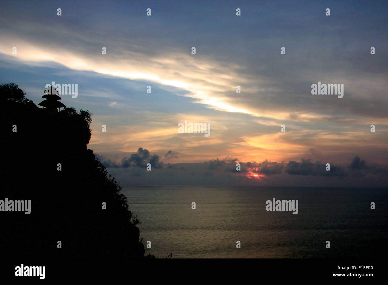Uluwatu Temple Bali Sunset High Resolution Stock Photography and Images ...