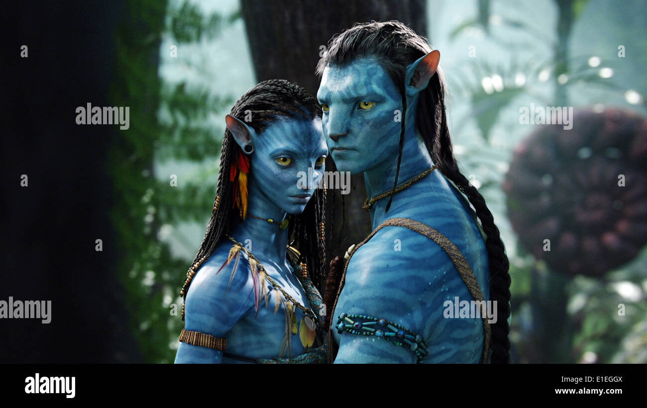 AVATAR (2009) ZOE SALDANA SAM WORTHINGTON JAMES CAMERON (DIR ...