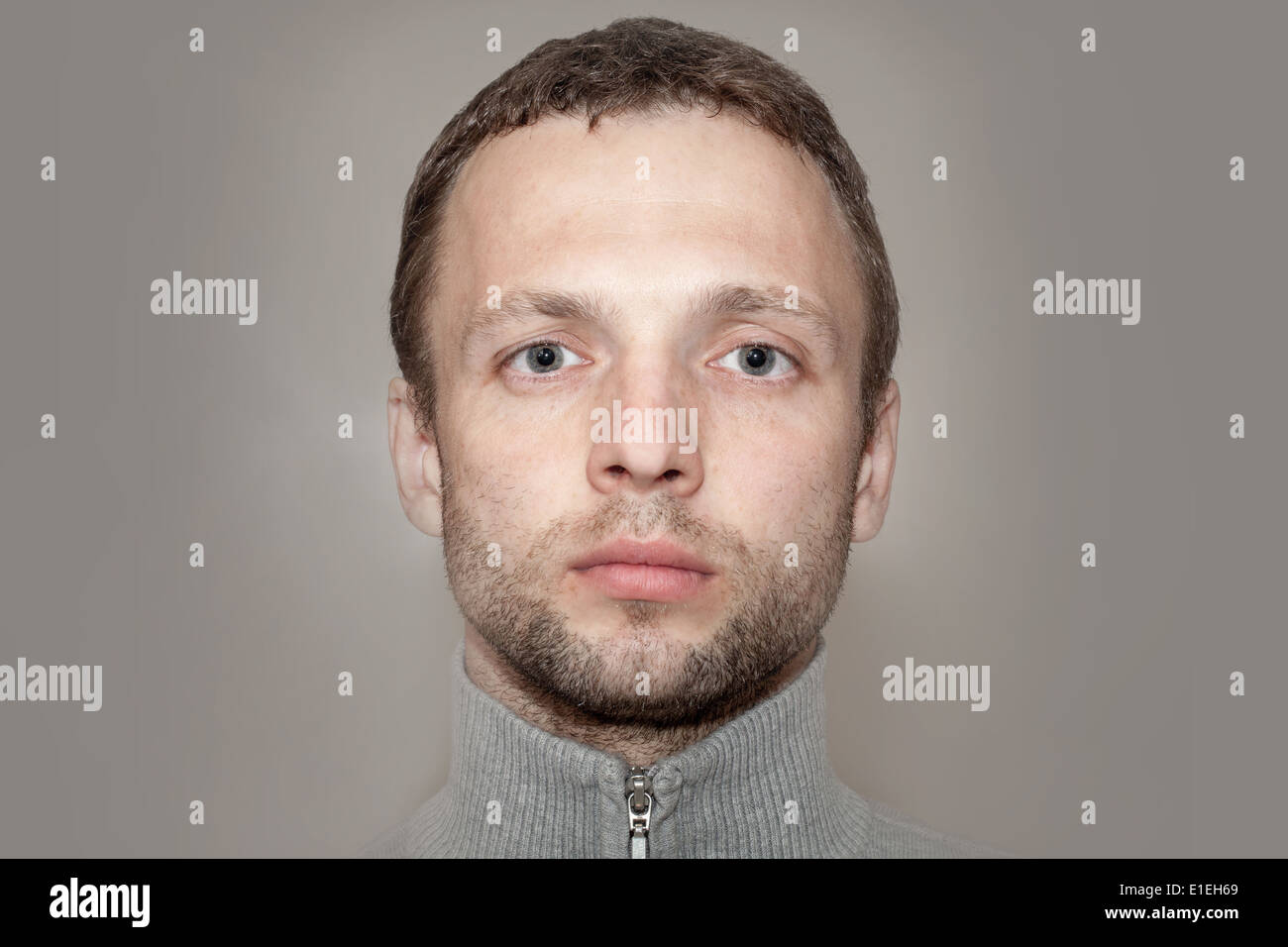 Man face close up model studio hi-res stock photography and images - Alamy