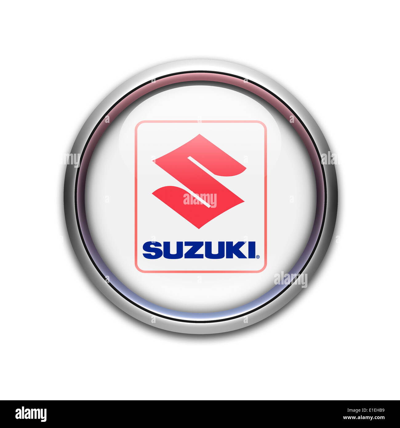 Suzuki logo icon symbol emblem flag Stock Photo - Alamy