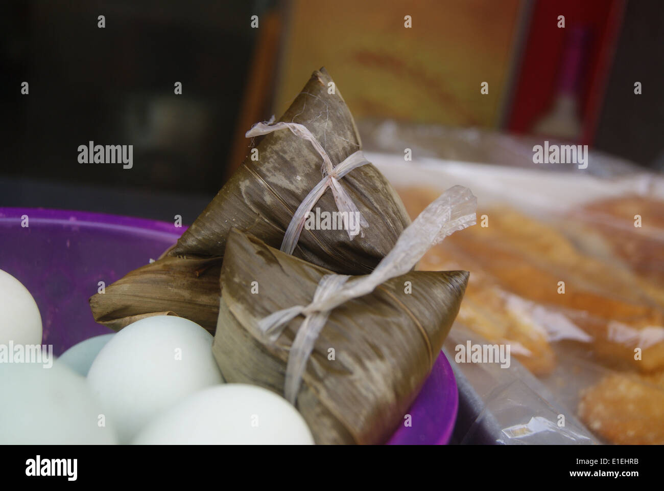 Chinese traditional food zongzi Stock Photo - Alamy