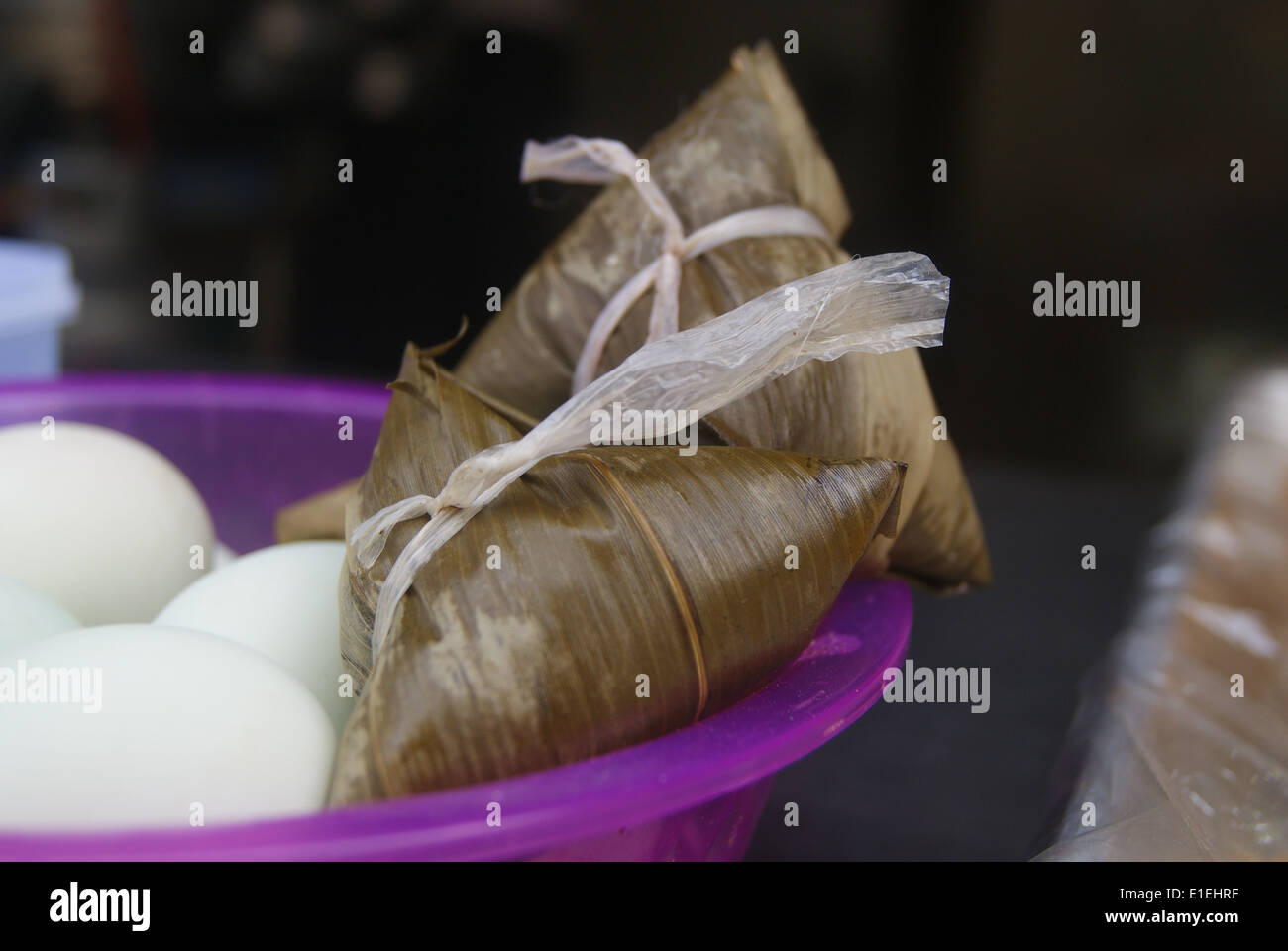 Chinese traditional food zongzi Stock Photo - Alamy