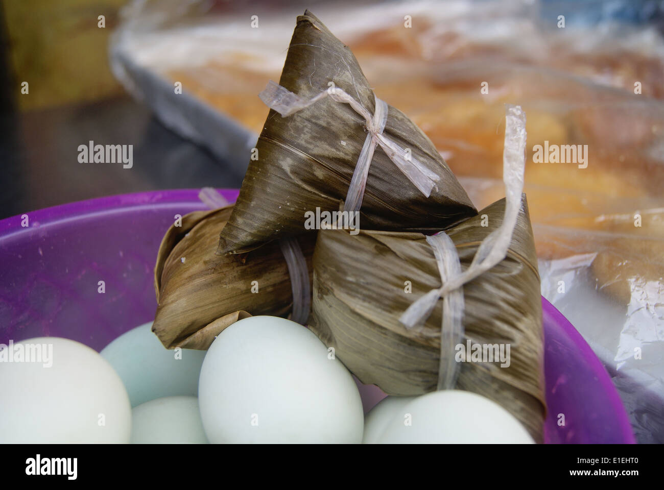 Chinese traditional food zongzi Stock Photo - Alamy
