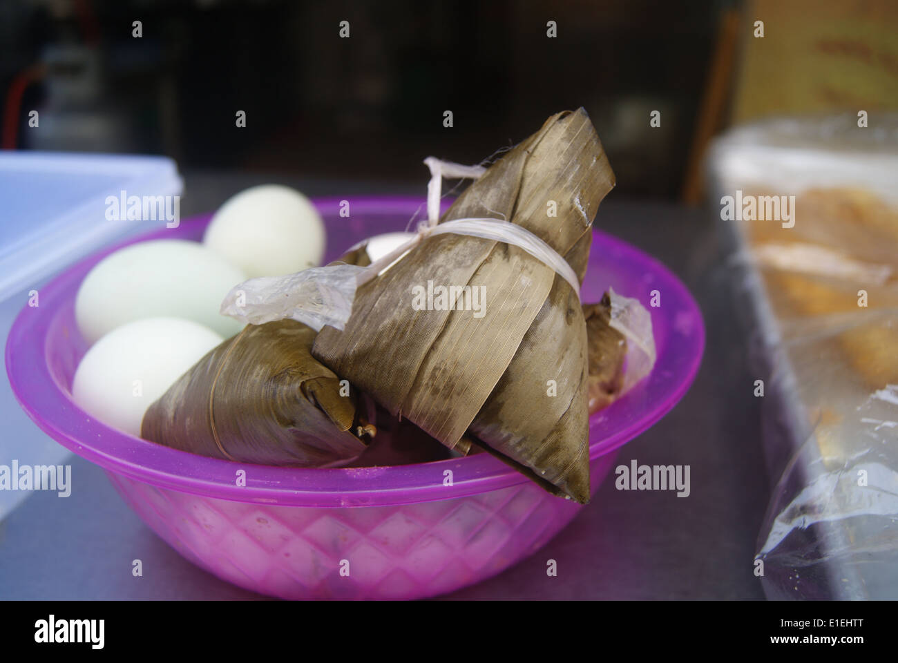 Chinese traditional food zongzi Stock Photo - Alamy