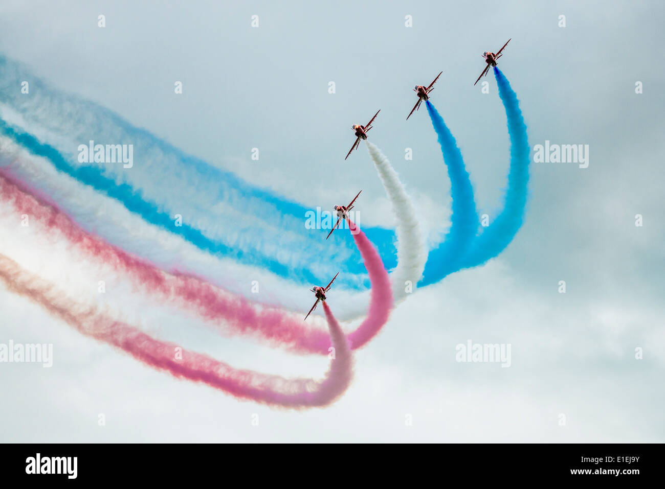 The RAF Red Arrows Stock Photo - Alamy