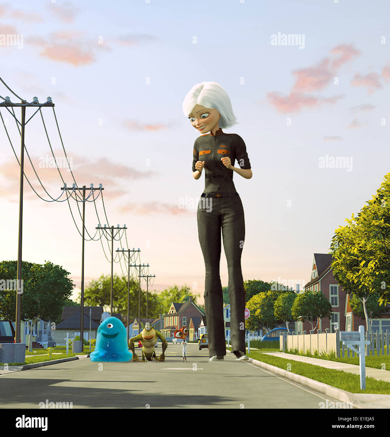 MONSTERS VS ALIENS (2009) ROB LETTERMAN (DIR) CONRAD VERNON (DIR ...