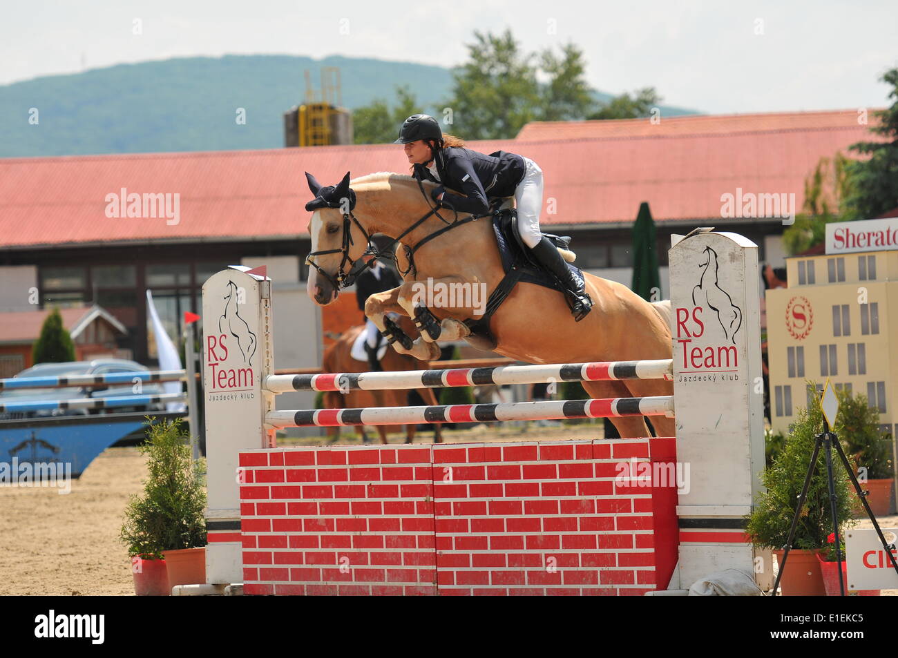 Bratislava-Zahorska Bystrica, Slovakia. 1st June 2014. Barbora Solokova ...