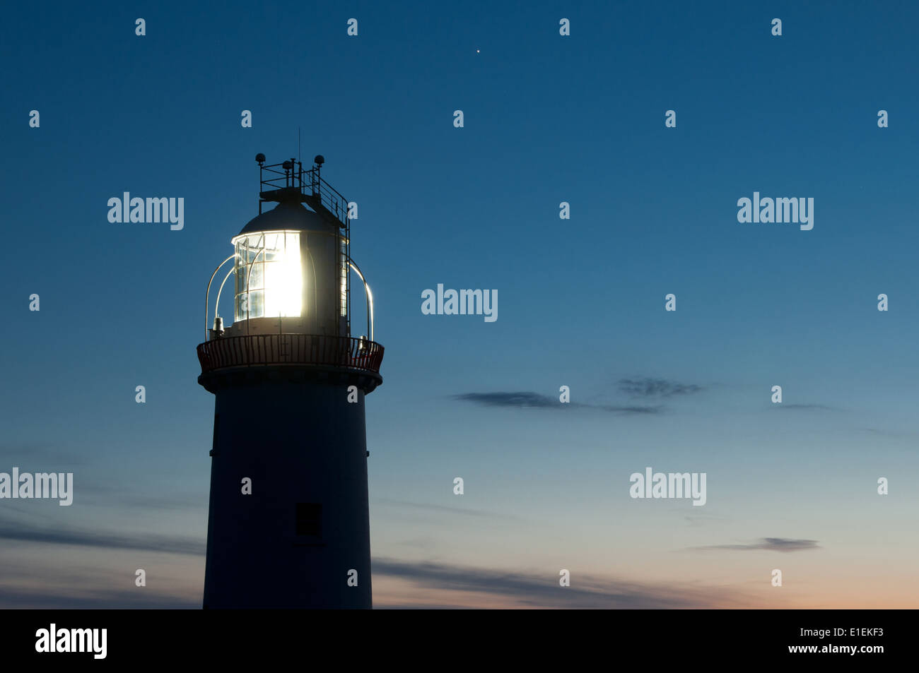 Bright orange lighthouse hi-res stock photography and images - Alamy