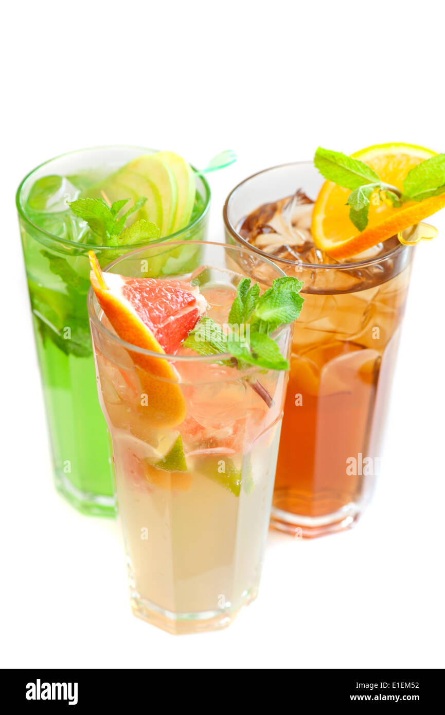 fresh cold tea Stock Photo - Alamy