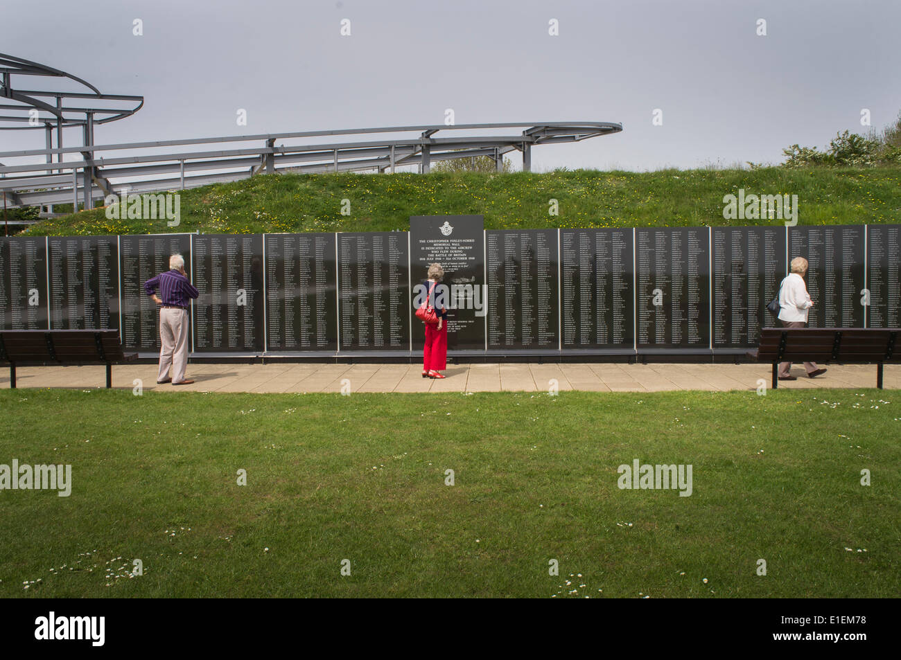 The Battle of Britain Memorial, Capel le Ferne, Great Britain, United ...