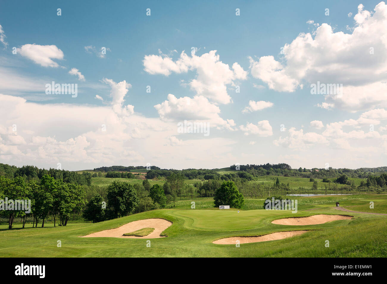 Golf bunkers hi-res stock photography and images - Alamy