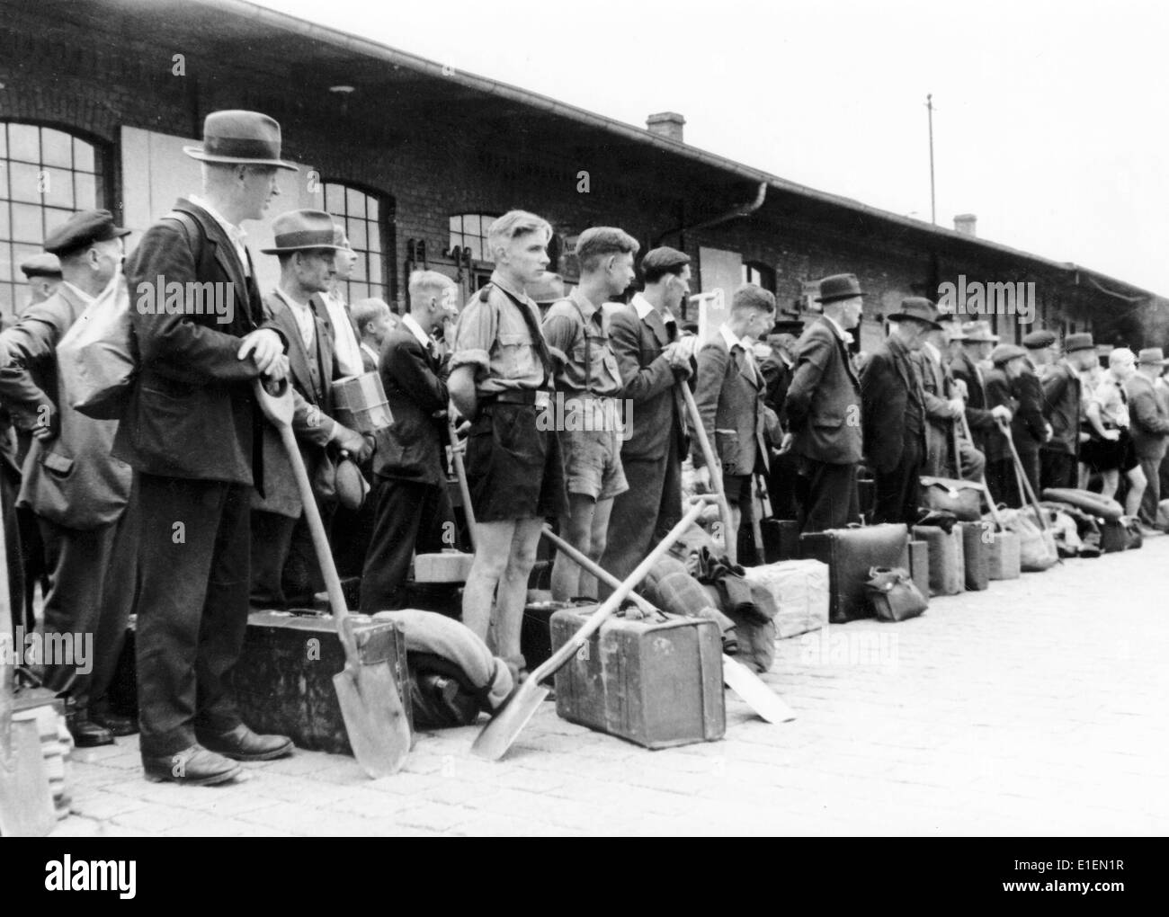 Two young men ii Black and White Stock Photos & Images - Alamy