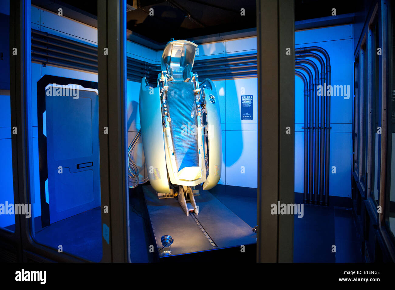 May 30, 2014 - Manhattan, New York, U.S. - The Captain America exhibit ...