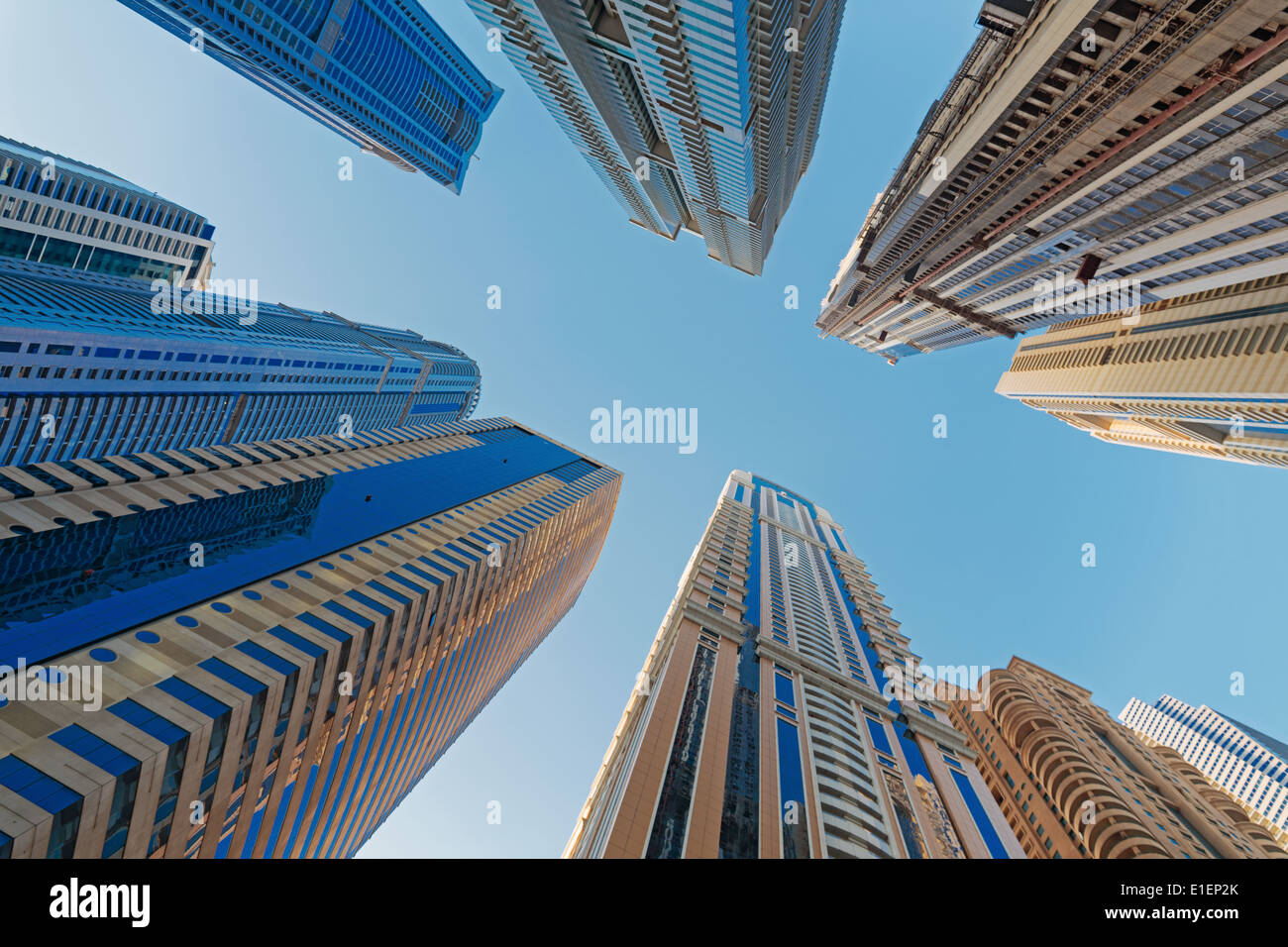 Modern buildings in Dubai Stock Photo - Alamy