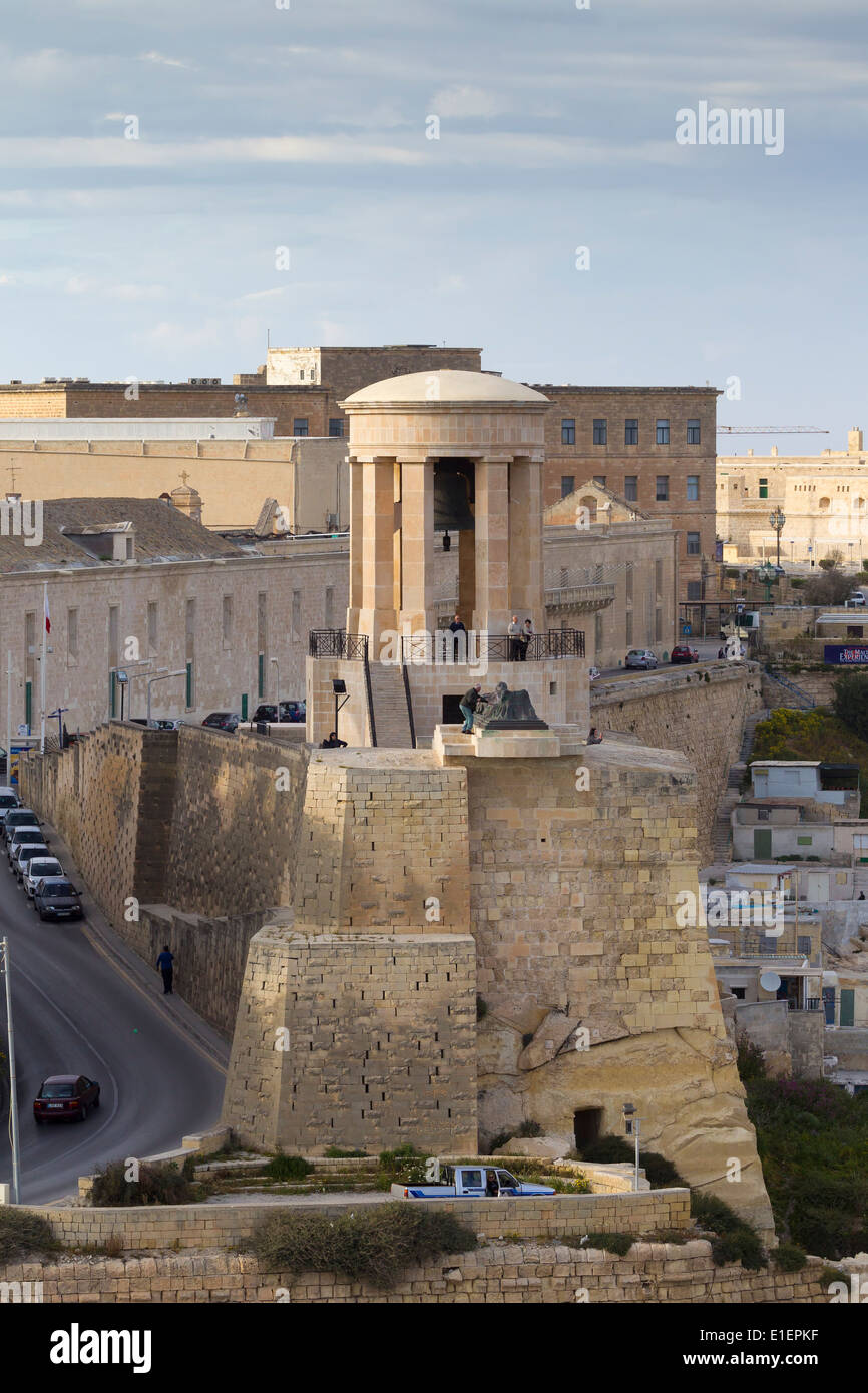 The Seige Bell Memorial, Malta Stock Photo - Alamy