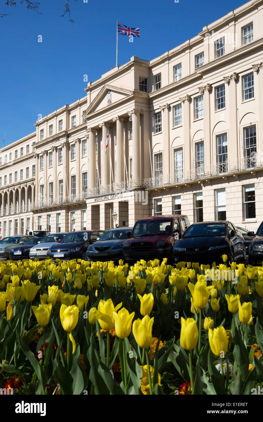 The Promenade and Municipal Offices Stock Photo - Alamy