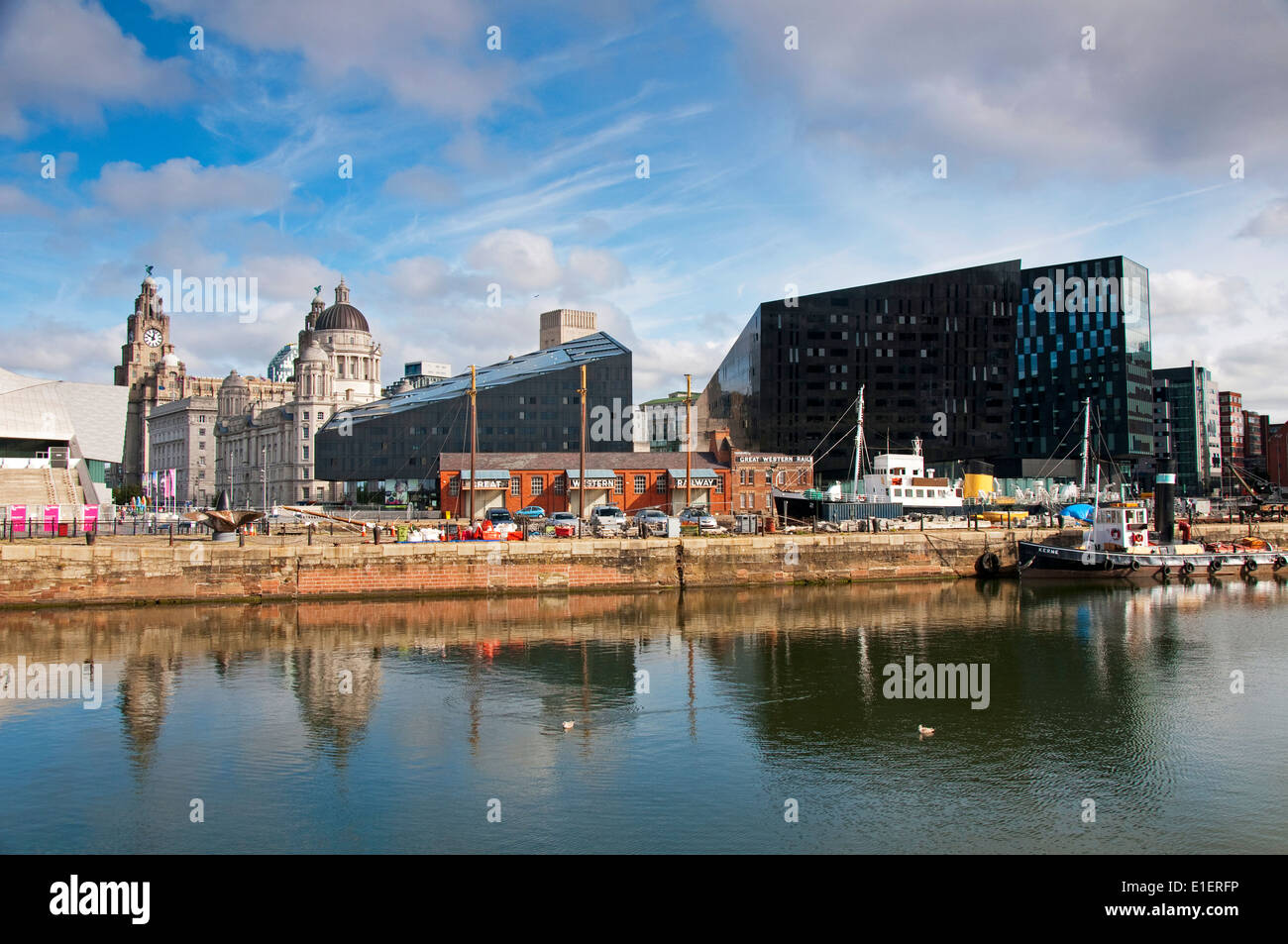 Albert Docks, Liverpool Merseyside England UK Stock Photo - Alamy