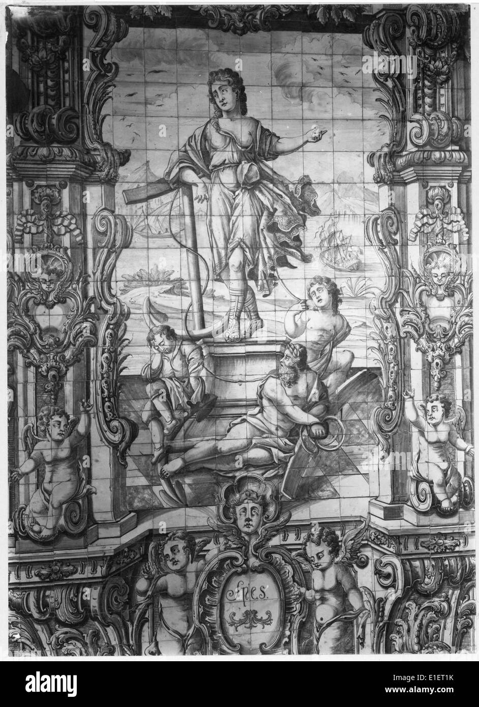 Religious displays Black and White Stock Photos & Images - Alamy