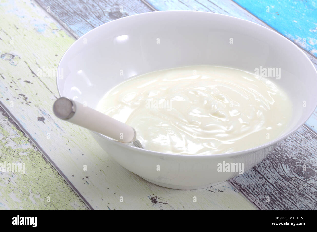 Pure Yogurt High Resolution Stock Photography and Images - Alamy