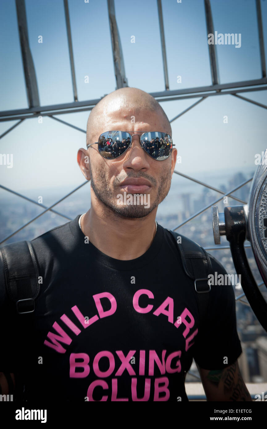 Manhattan, New York, USA. 2nd June, 2014. MIGUEL COTTO, three division ...